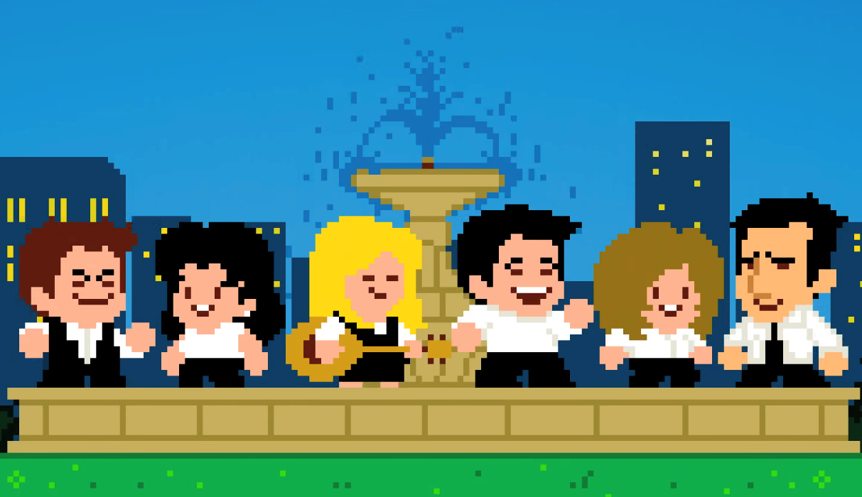 Friends en versión Game Boy: Así luce la serie en el histórico ...