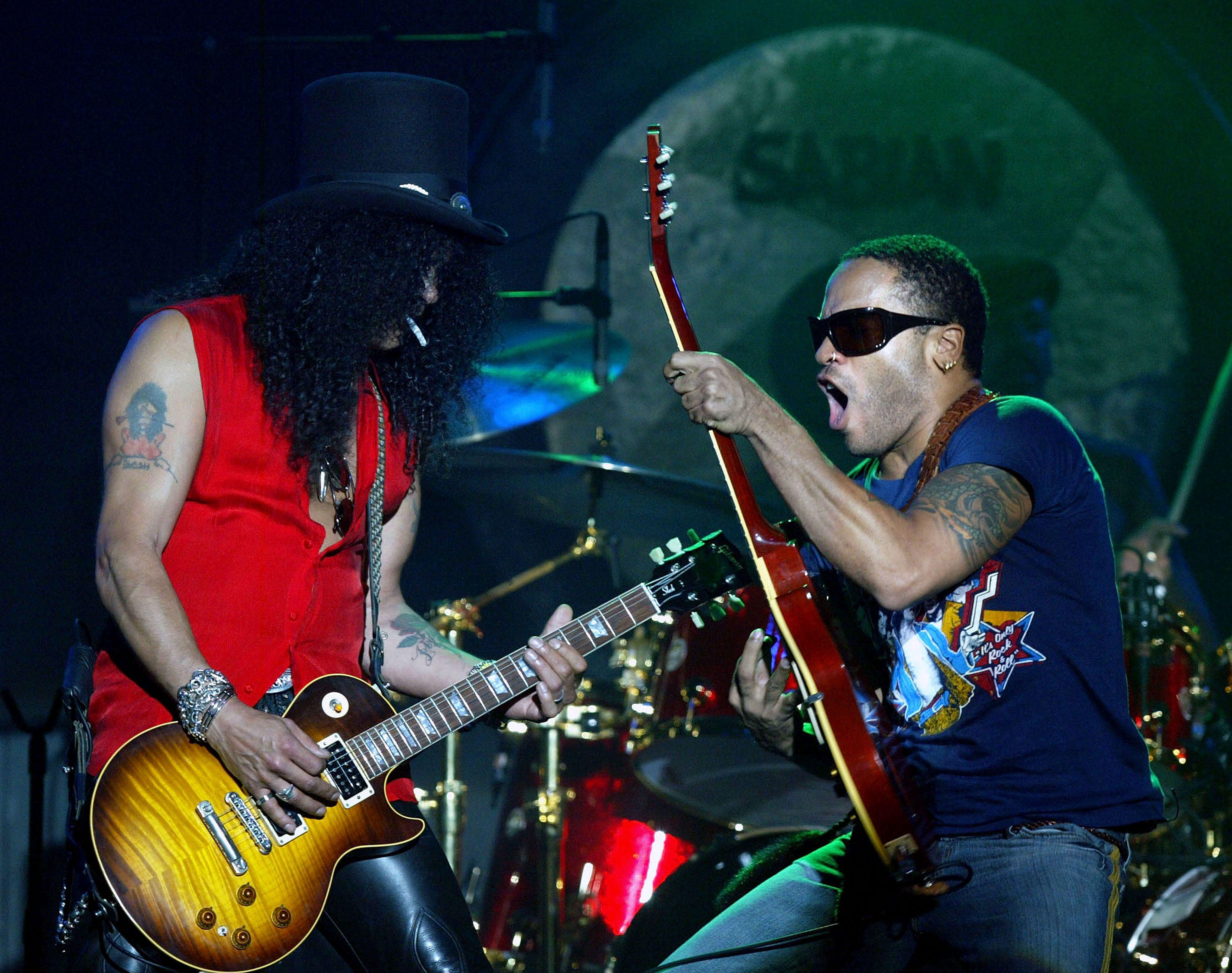Lenny Kravitz reveló que fue compañero de colegio de Slash — Radio ...
