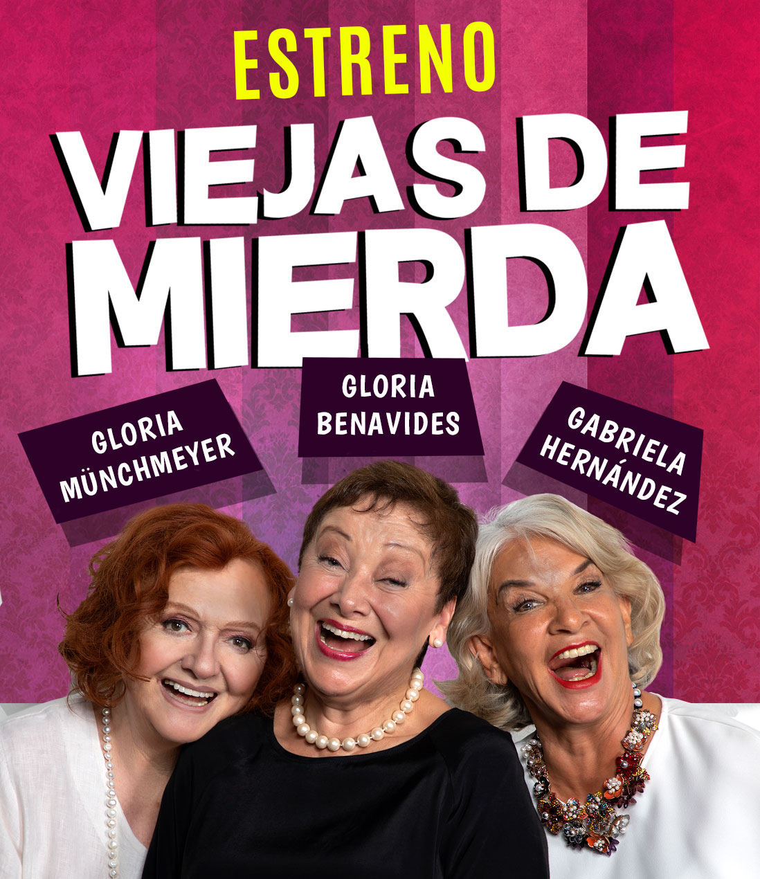 Viejas de mierda en teatro San Ginés — Radio Concierto Chile