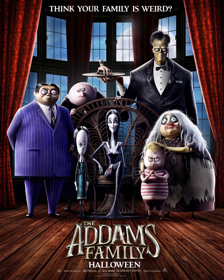 Película animada de Los locos Addams ya tiene su primer poster — Radio ...