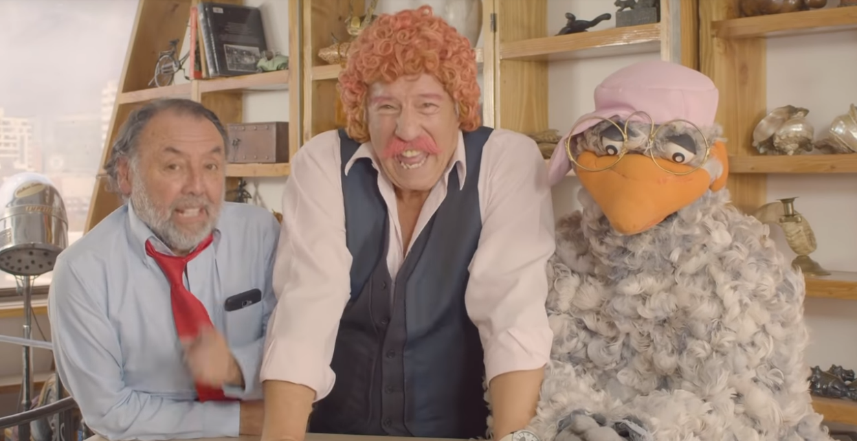 El Profesor Rossa, Guru Guru y Don Carter debutaron como youtubers — Radio Concierto Chile