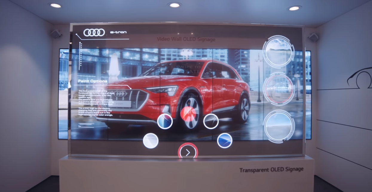 El primer televisor transparente del mundo llegó a Chile — Radio ...