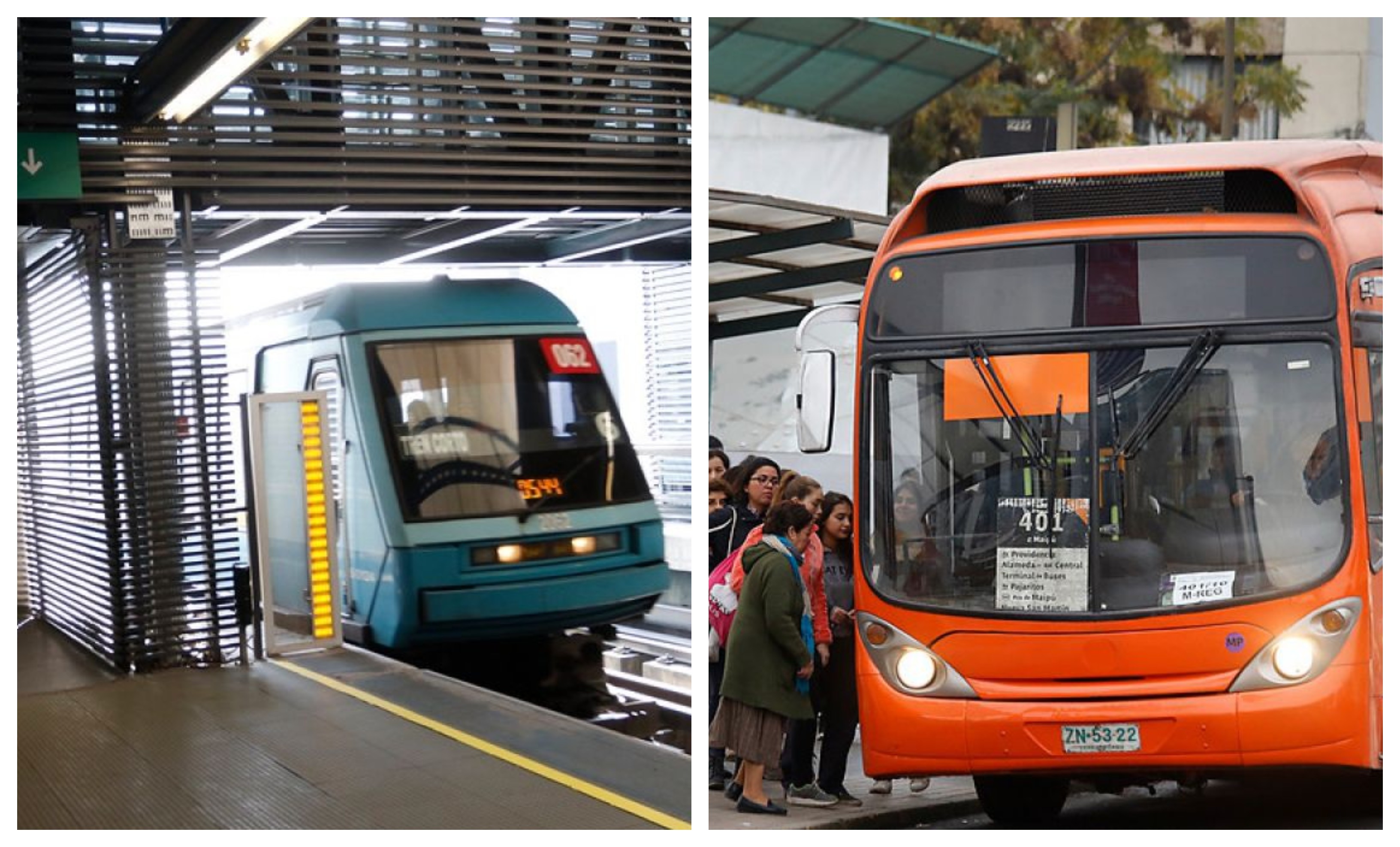 Paro Nacional: revisa el estado de Metro y Transantiago — Radio ...