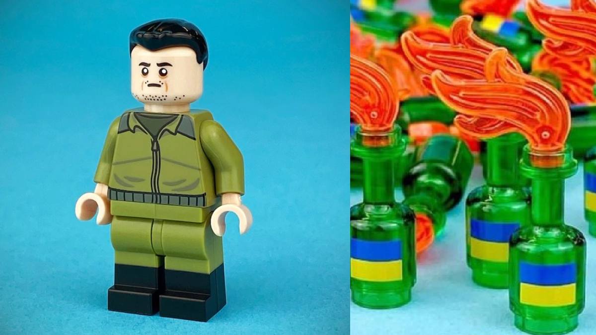 Figura Lego de Zelenski recauda millonaria cifra para ayudar a Ucrania ...