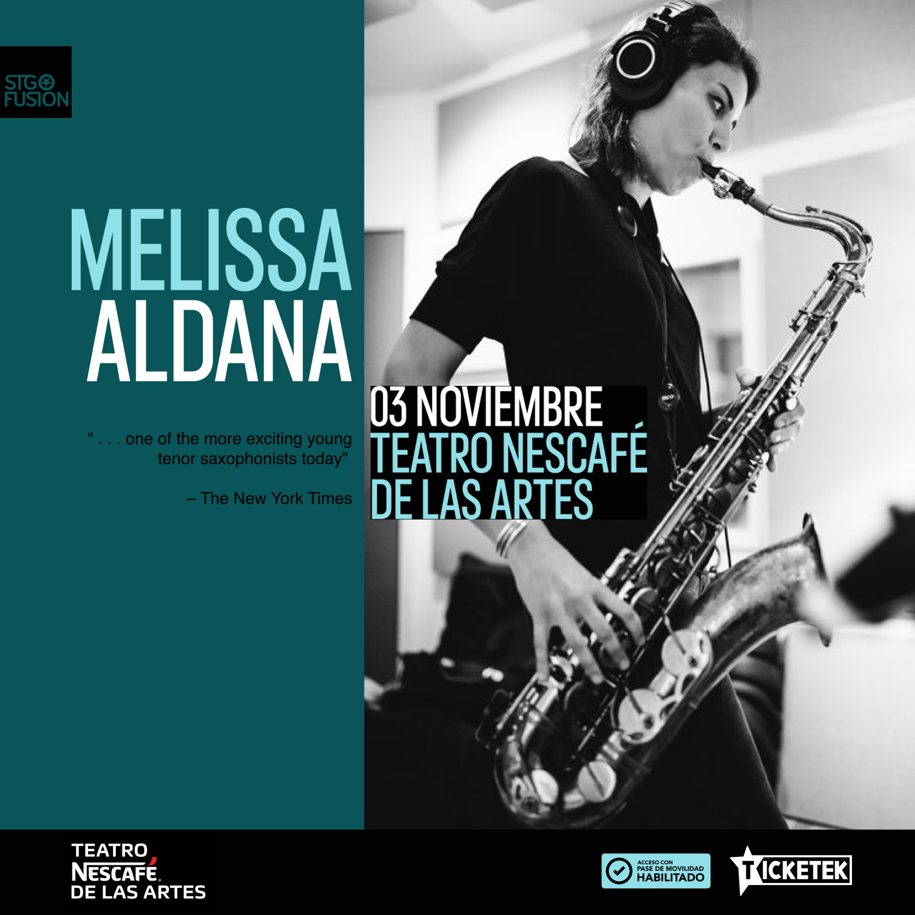 Melissa Aldana en Chile 2022 — Radio Concierto Chile