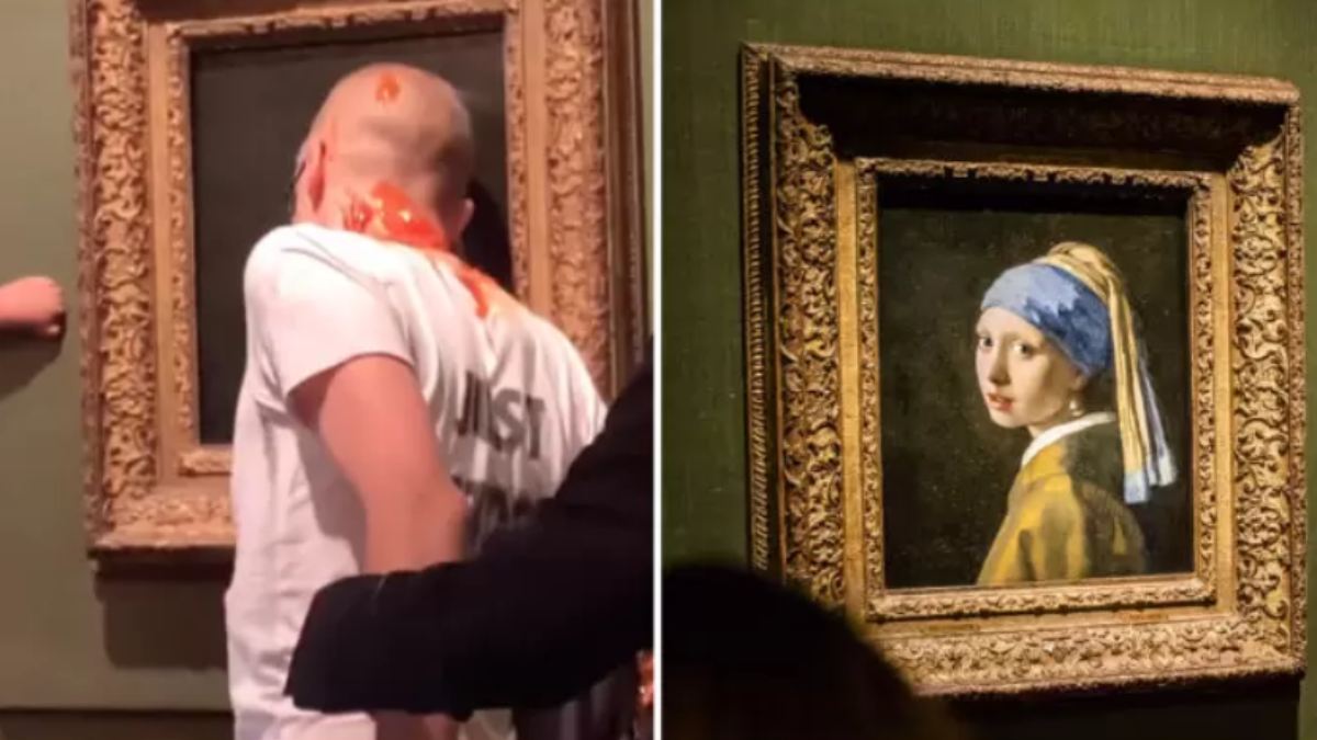 Activistas ecológicos están de vuelta: esta vez fue el turno de "La joven de la perla" — Radio ...