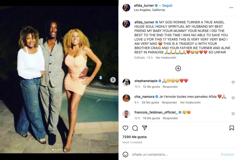 Ronnie Turner A Los 62 Años Murió El Hijo De Tina Turner — Radio