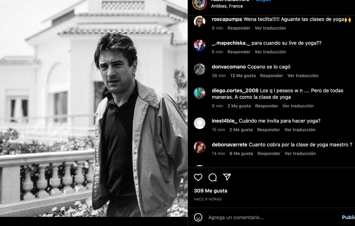 'El yogas': Chilenos invaden de comentarios a Robert de Niro tras rutina de Fabrizio Copano ...