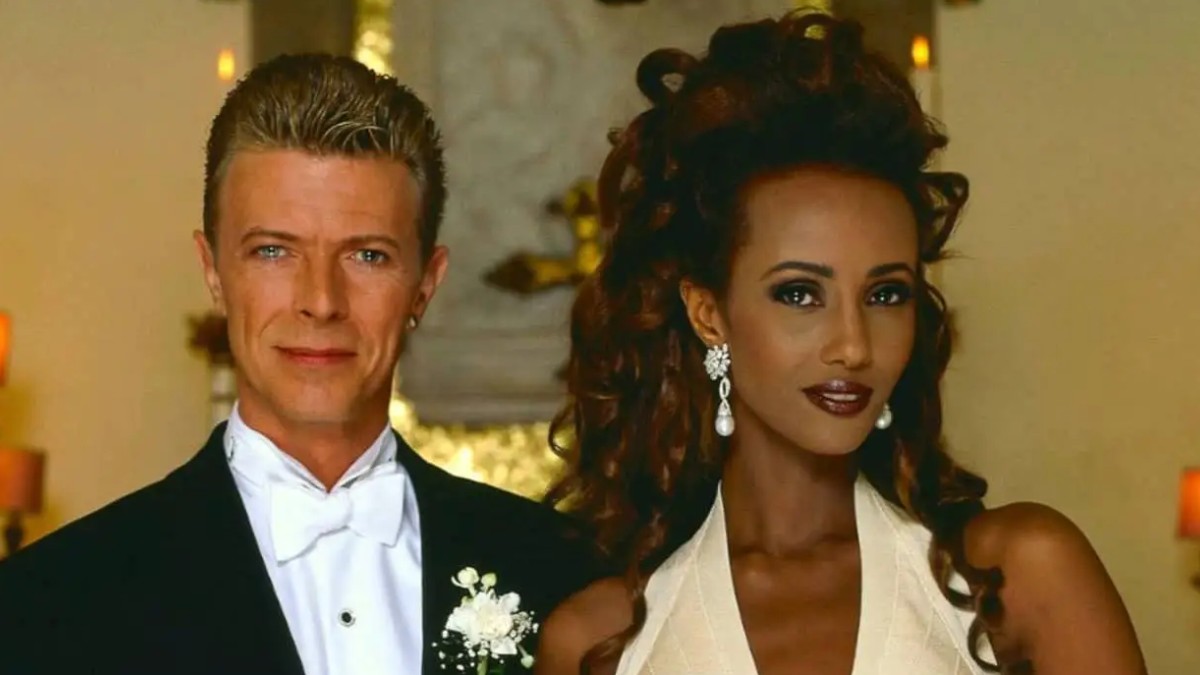 Boda De Iman Y Bowie Muerte De David Bowie Supermodelo Somalia, David