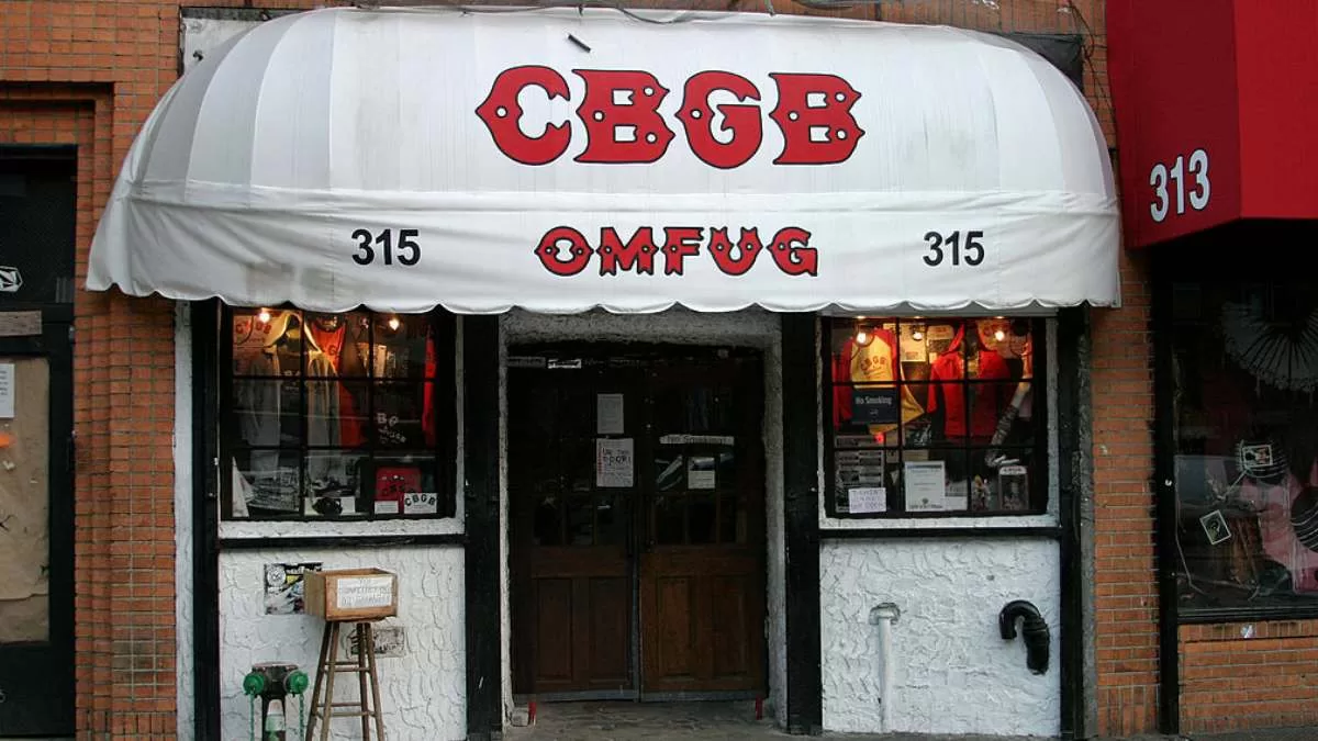 Cierre de CBGB: 17 años del fin de una era en la escena punk de Nueva ...