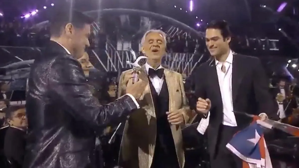 Andrea Bocelli triunfa en la Quinta Vergara y se lleva la Gaviota de Plata a pedido del público ...