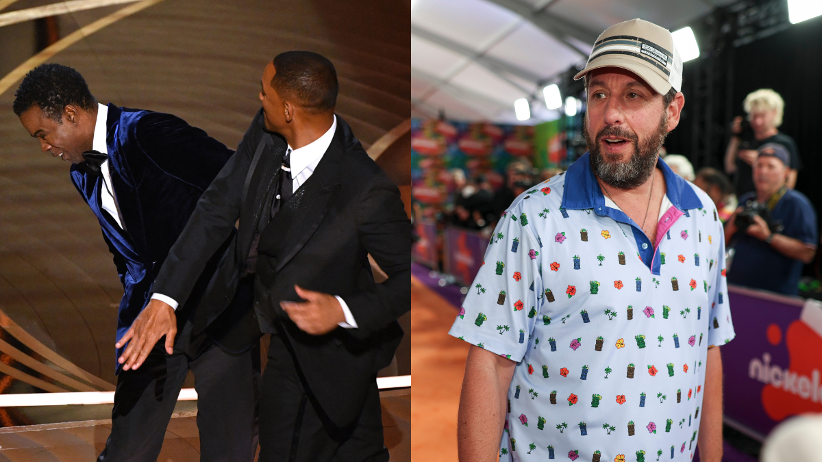 Adam Sandler celebra la cachetada de Will Smith a Chris Rock: “Es lo ...