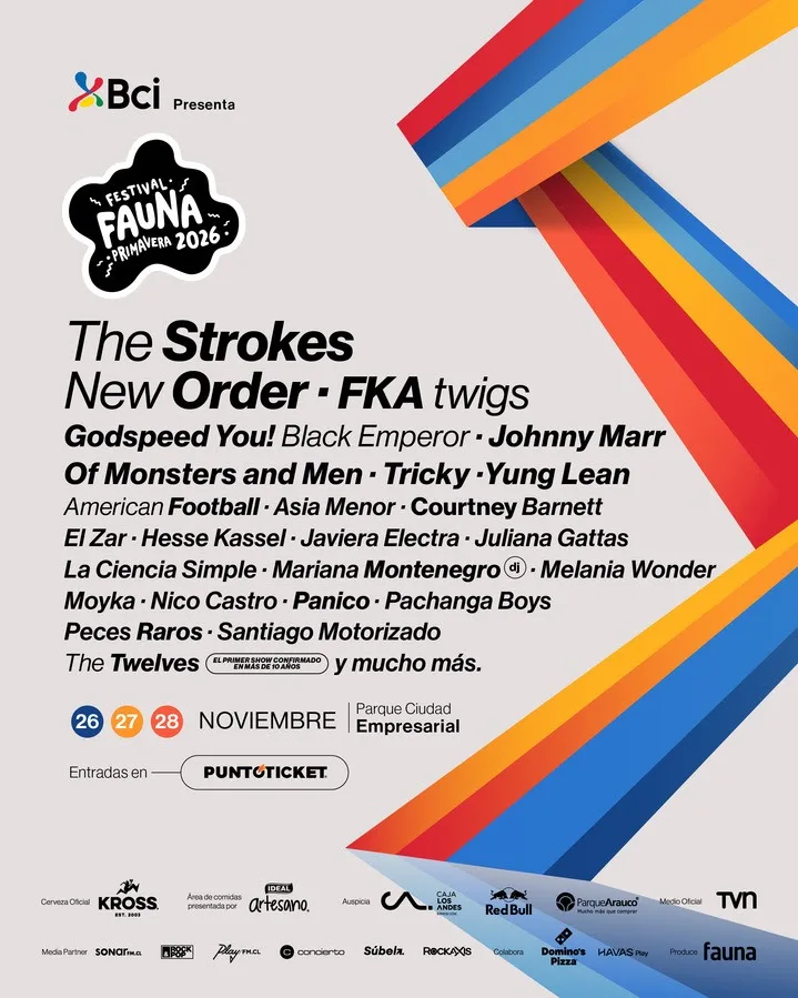Fauna Primavera 2026: este es el lineup del esperado festival — Radio ...